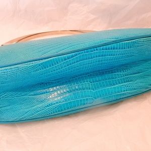 Versace | Bags | Vintage Gianni Versace Lizard Frame Handle Bag | Poshmark